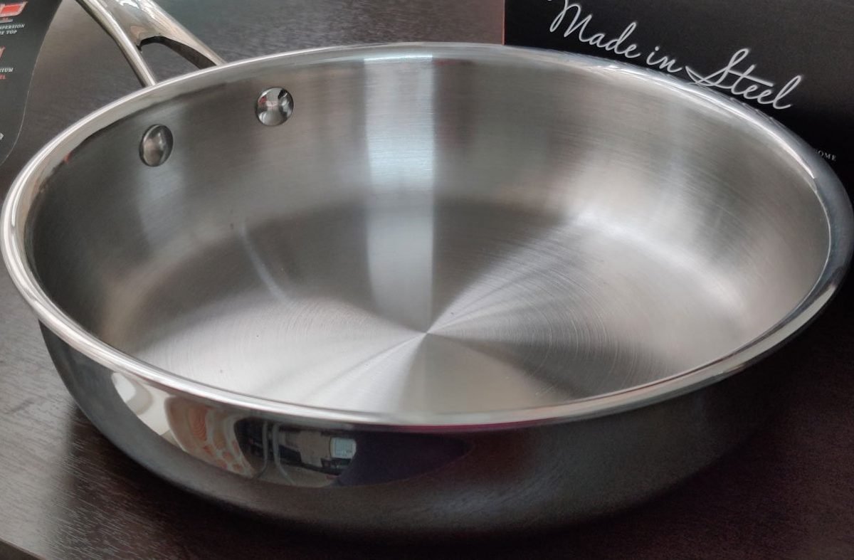 Stainless Steel Frying Pan